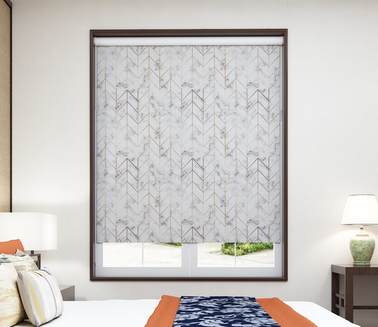 Printed Roller Blinds Code 128