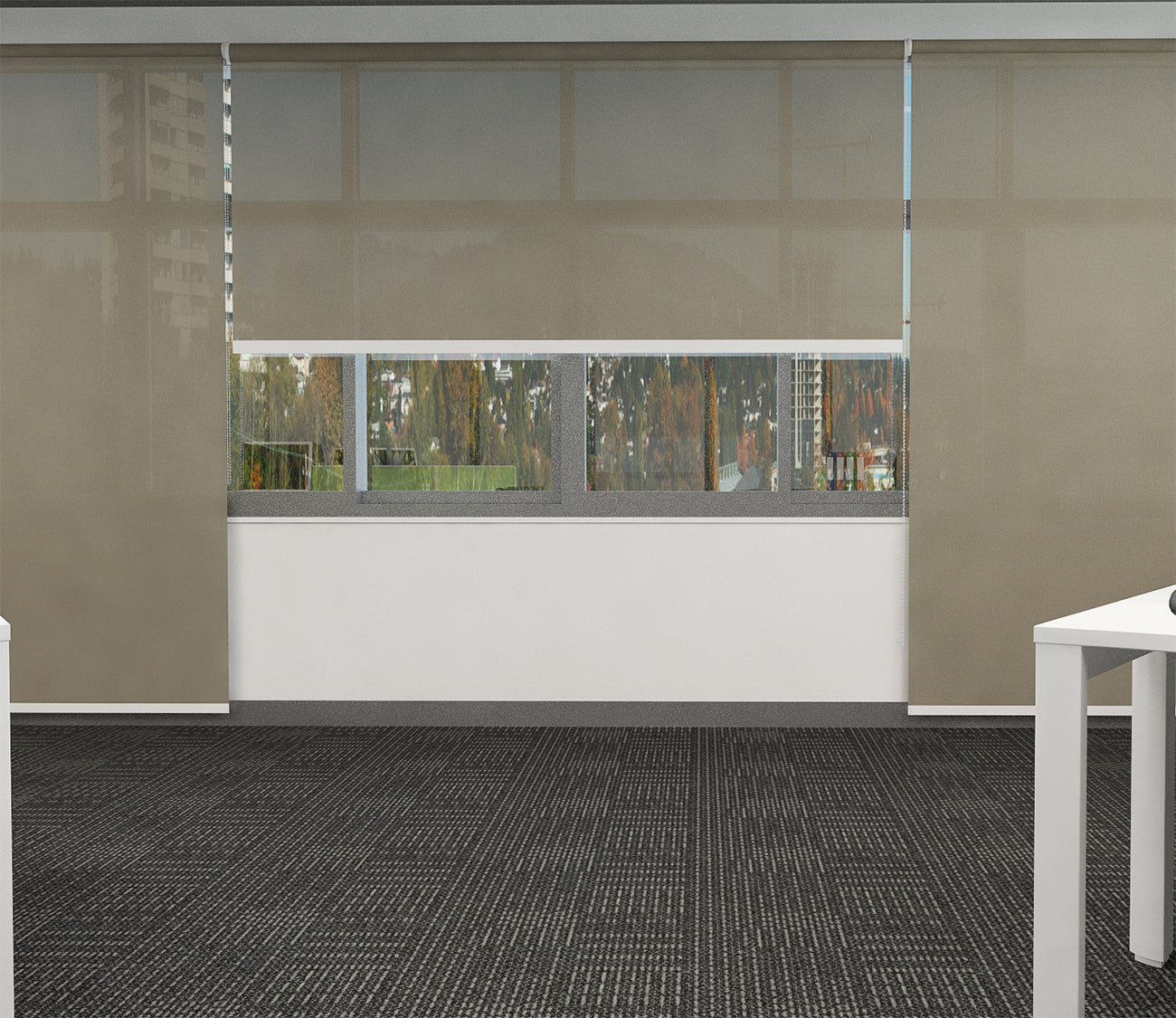 Roller Blinds Dim Out/ Translucent DO502